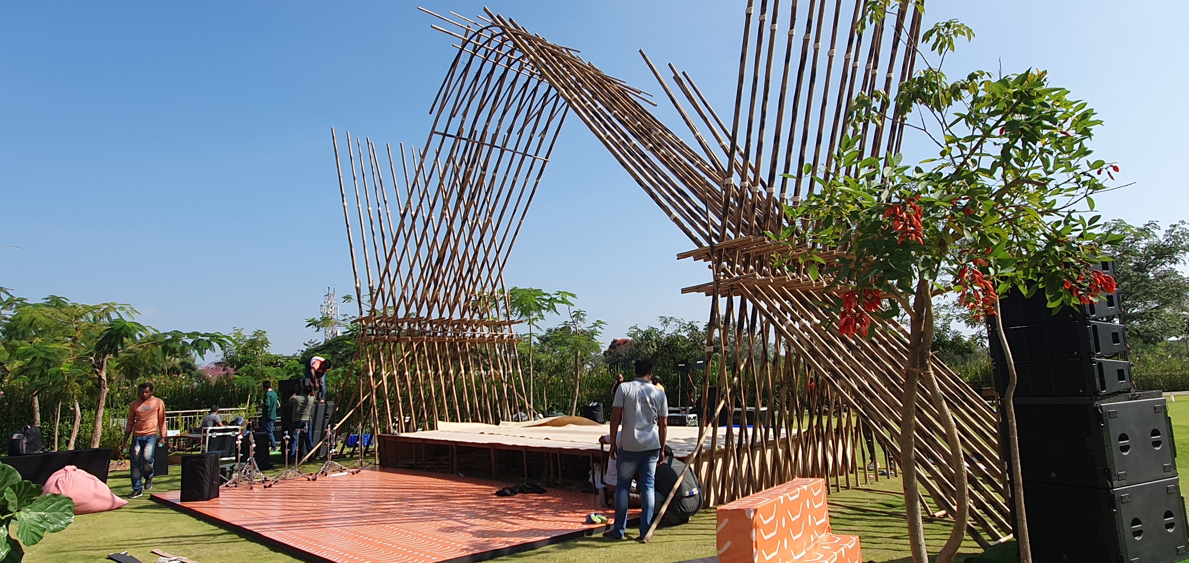 Wedding Installation - Bamboopecker x Devika Narine
